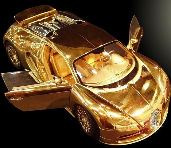 Men Know Why: The most expensive car is gold and worth $ 3 million
